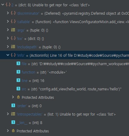 Python pyramid 간단 학습하기 - 단일 파일로 구축